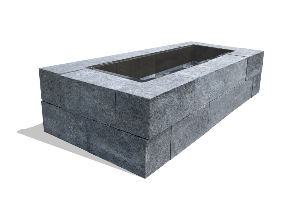 Introducing Modern Rectangle and Square Granite DIY Firepits - Polycor Inc.