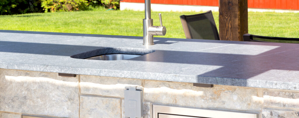 Poolside Soapstone Bar - Polycor Inc.