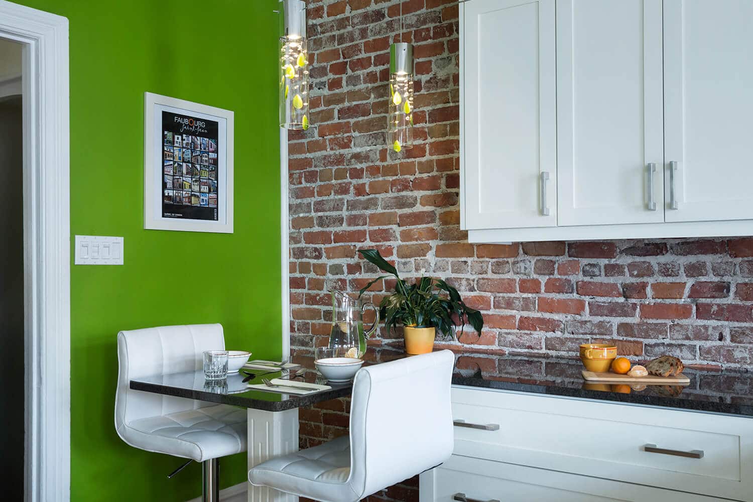 Colorful Condo Kitchen - Polycor Inc.