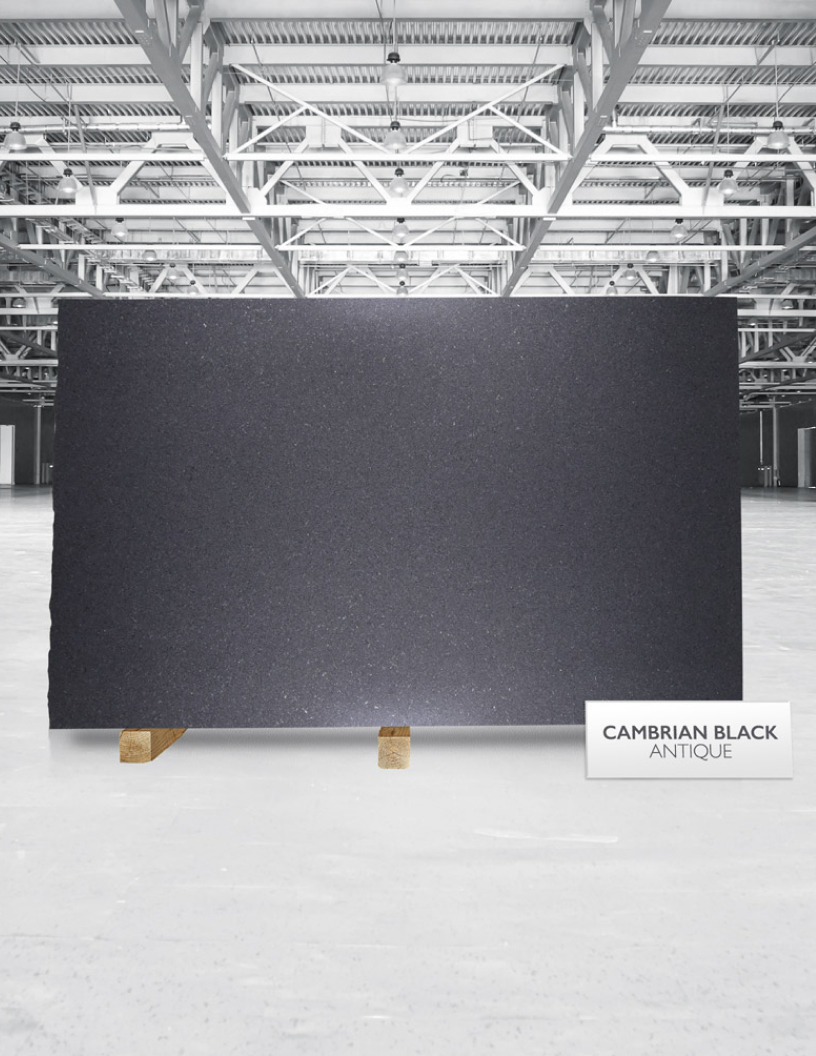 CAMBRIAN BLACK™ Granite Slabs Image - Polycor Inc.