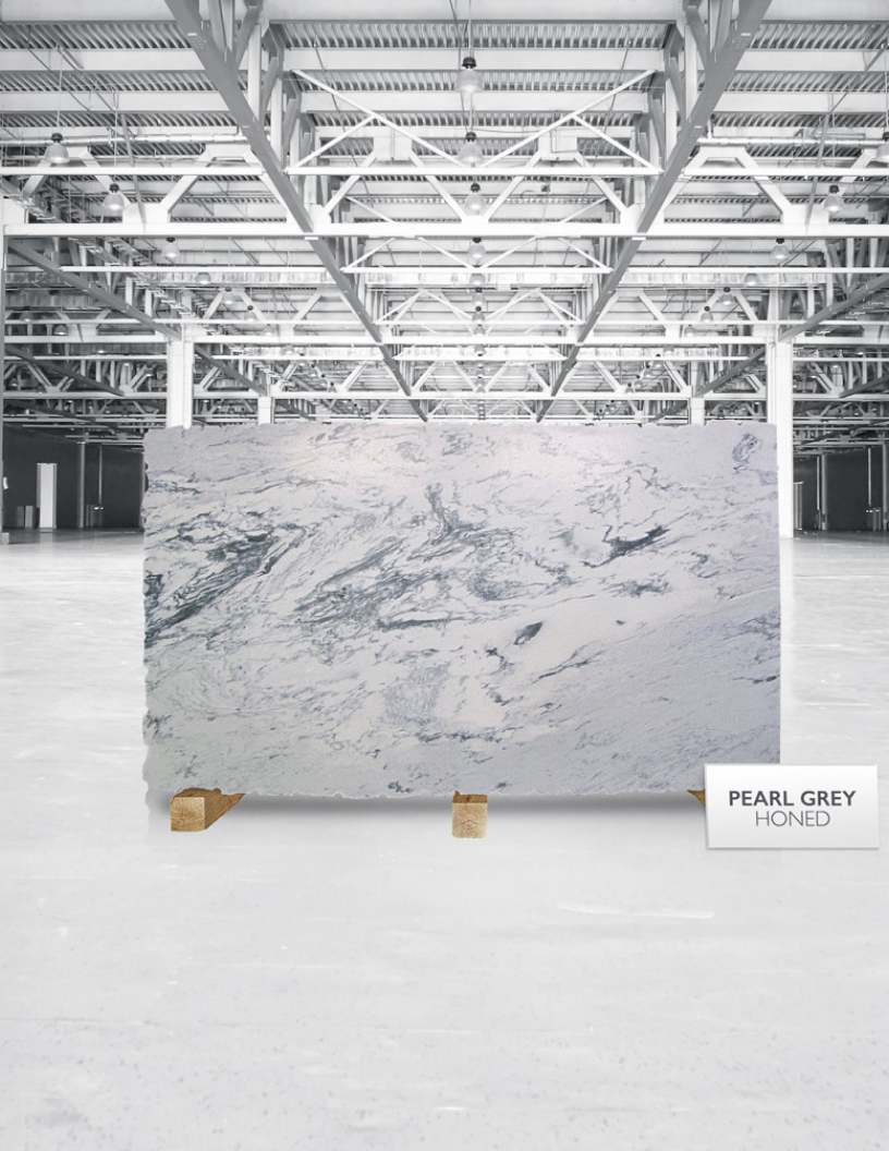 GEORGIA MARBLE™ - PEARL GREY™ Slabs Image - Polycor Inc.