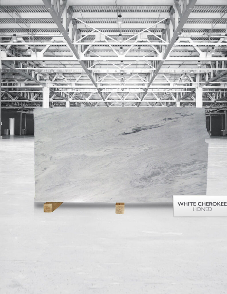 GEORGIA MARBLE™️ - WHITE CHEROKEE™ Slabs Image - Polycor Inc.