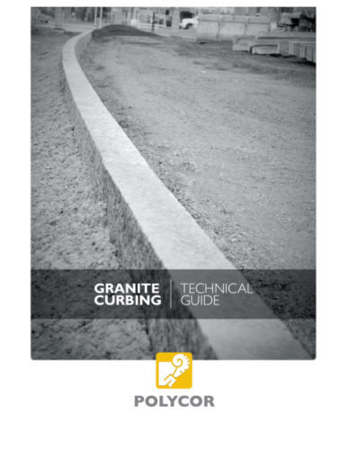 Technical Guide Granite Curbs - Technical Data Sheet, SRI - Polycor Inc.