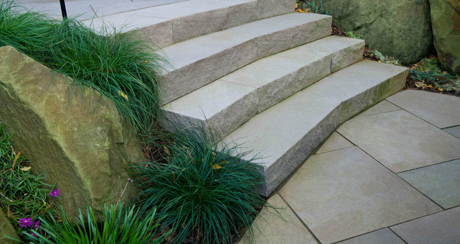 How To Install 6” Natural Stone Landscape Steps - Polycor Inc.