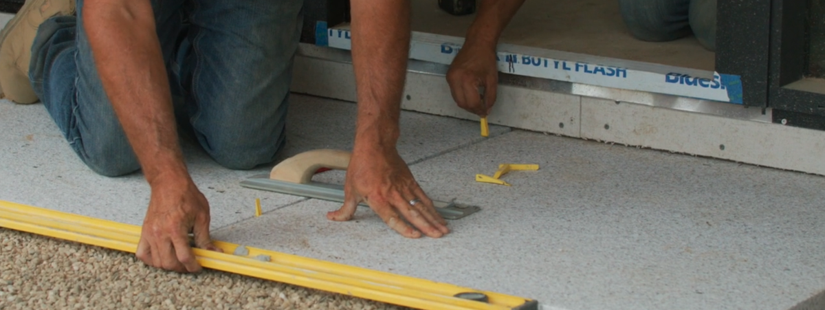 How To Install Large Stone Pavers | Polycor Granite Pavers